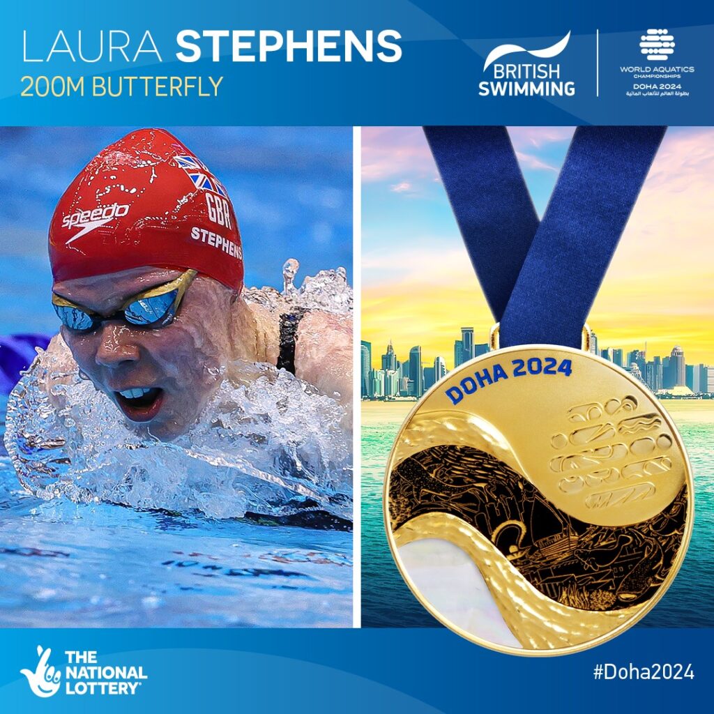 Laura Stephens - World Champion! - Swim England East Region
